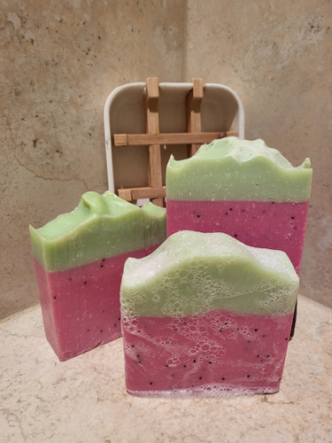 Juicy Strawberry Bar Soap | Spectrum Soap