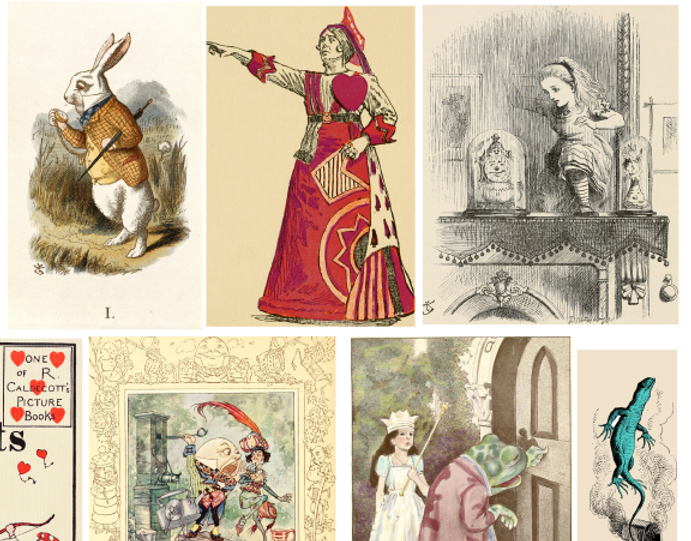 Unusual Alice -- Free Printables! Some Less Common Alice in Wonderland ...