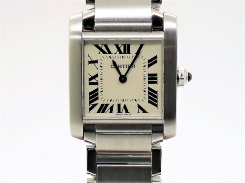AUTHENTIC CARTIER TANK FRANCAISE MM WATCH
