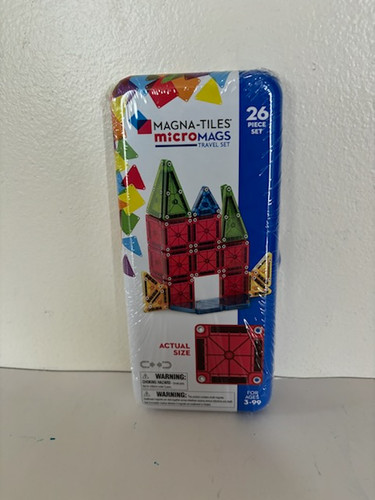 Magna Tiles Micro Mags 26 Piece Set UPC #850025176378 | Hobby House Toys