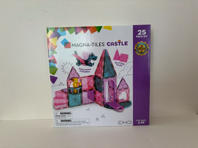 Magna Tiles Castle Building Set UPC #850025176323 | Hobby House Toys