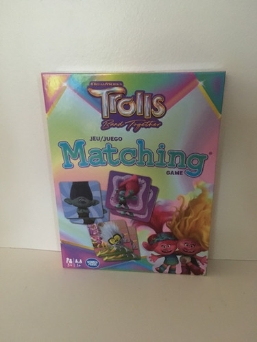 Ravensburger DreamWorks Trolls Matching Game UPC #810558019795 | Hobby ...