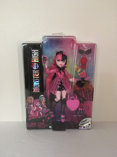 Mattel Monster High Draculaura Doll #HHK51 UPC #194735069910 | Hobby ...