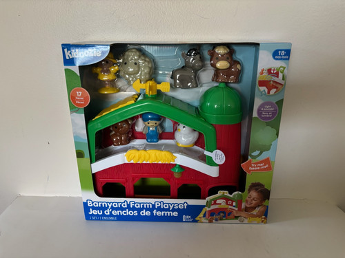 Kidoozie Barnyard Farm Playset UPC #020373027459 | Hobby House Toys