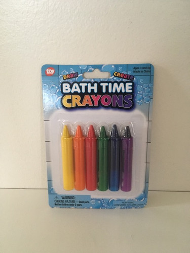 Toy Network Bath Time Crayons UPC #097138959614 | Hobby House Toys