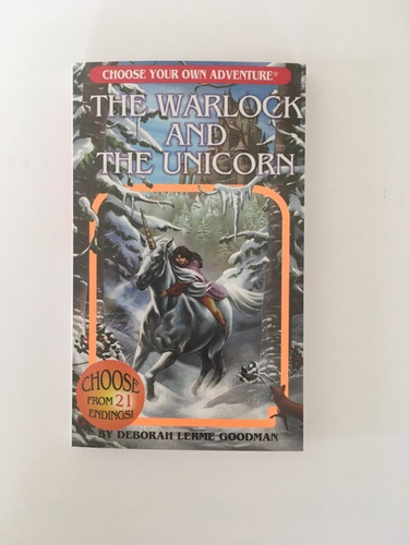 Choose Your Own Adventure Book - The Warlock and The Unicorn UPC ...
