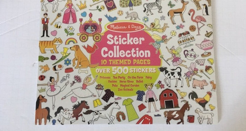 Melissa & Doug Sticker Collection - 10 Themed Pages UPC #000772042475 ...