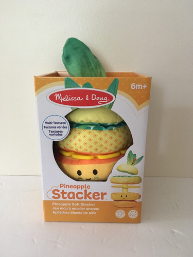 Melissa & Doug Pineapple Soft Stacker UPC #000772307437 | Hobby House Toys
