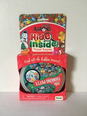 Crazy Aarons Hide Inside Present Surprise Thinking Putty | Hobby House Toys