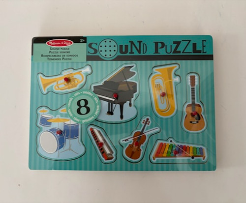 Melissa & Doug Sound Puzzle - Musical Instruments UPC #000722007320 ...