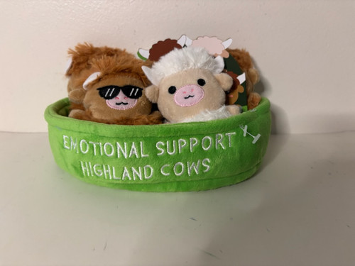 Relatable Emotional Support Pals Highland Cows UPC #810816038100 ...