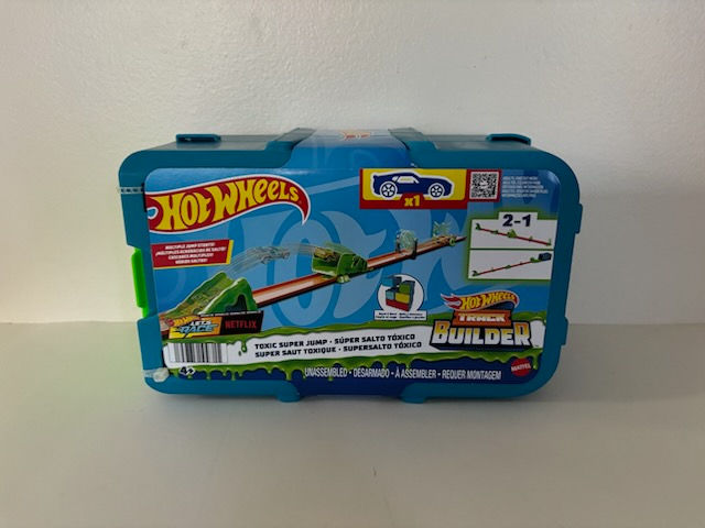 Mattel HotWheels Track Builder Toxic Super Jump Set UPC #194735109715 ...