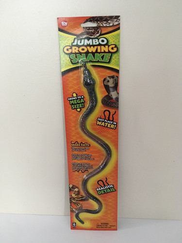 Toy Network Jumbo Growing Snake UPC #097138703873 | Hobby House Toys