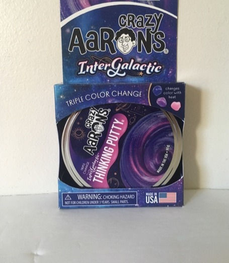 Crazy Aaron's InterGalactic Triple Color change Thinking Putty UPC ...