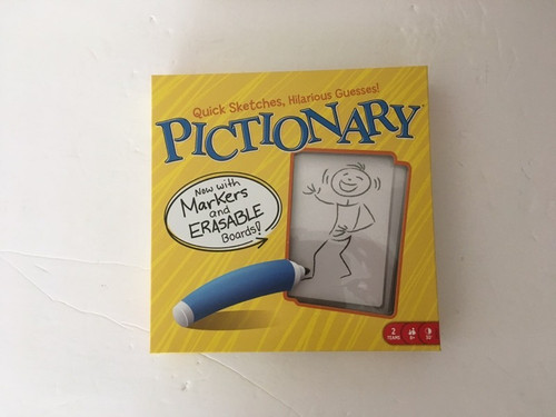 Mattel Pictionary Game UPC #887961236095 | Hobby House Toys