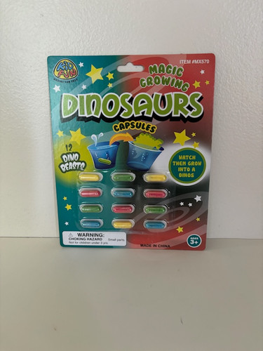 US Toy Magic Growing Dinosaurs Capsules UPC #049392298428 | Hobby House ...