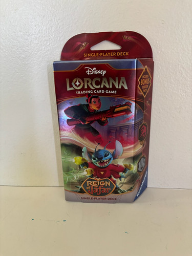 Ravensburger Disney Lorcana Reign of Jafar Single Player Deck UPC ...