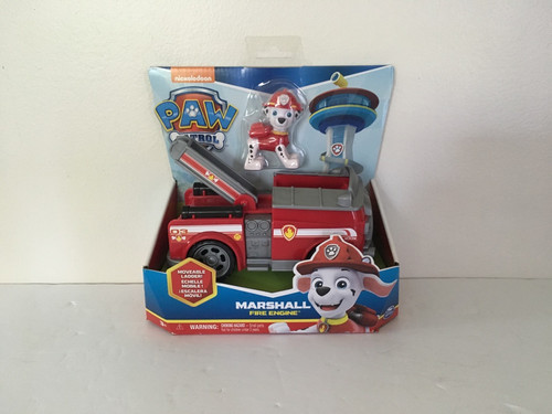 SpinMaster Nickelodeon Paw Patrol Marshall Fire Engine UPC ...