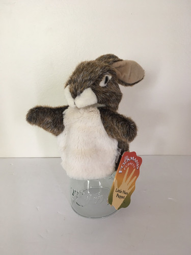 Folkmanis Little Hare Puppet UPC #638348029317 | Hobby House Toys