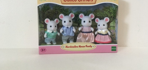 Calico Critters Marshmallow Mouse Family UPC #020373218024 | Hobby ...