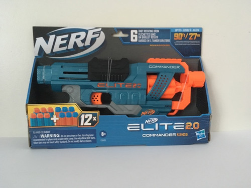 Hasbro Nerf Elite 2.0 Commander UPC #630509944439 | Hobby House Toys