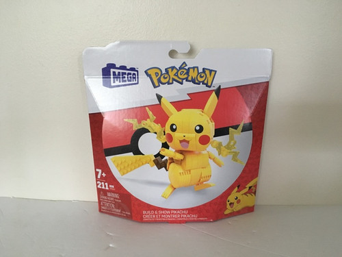 Pokemon Mega Blocks Building Set - Pikachu UPC #887961852233 | Hobby ...