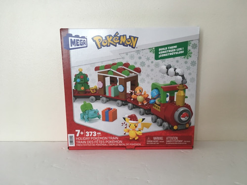 Mega Pokemon Holiday Train Building Set UPC #194735074211 | Hobby House ...