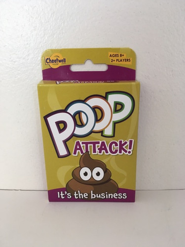 Outset Poop Attack! Card Game UPC #625012132800 | Hobby House Toys