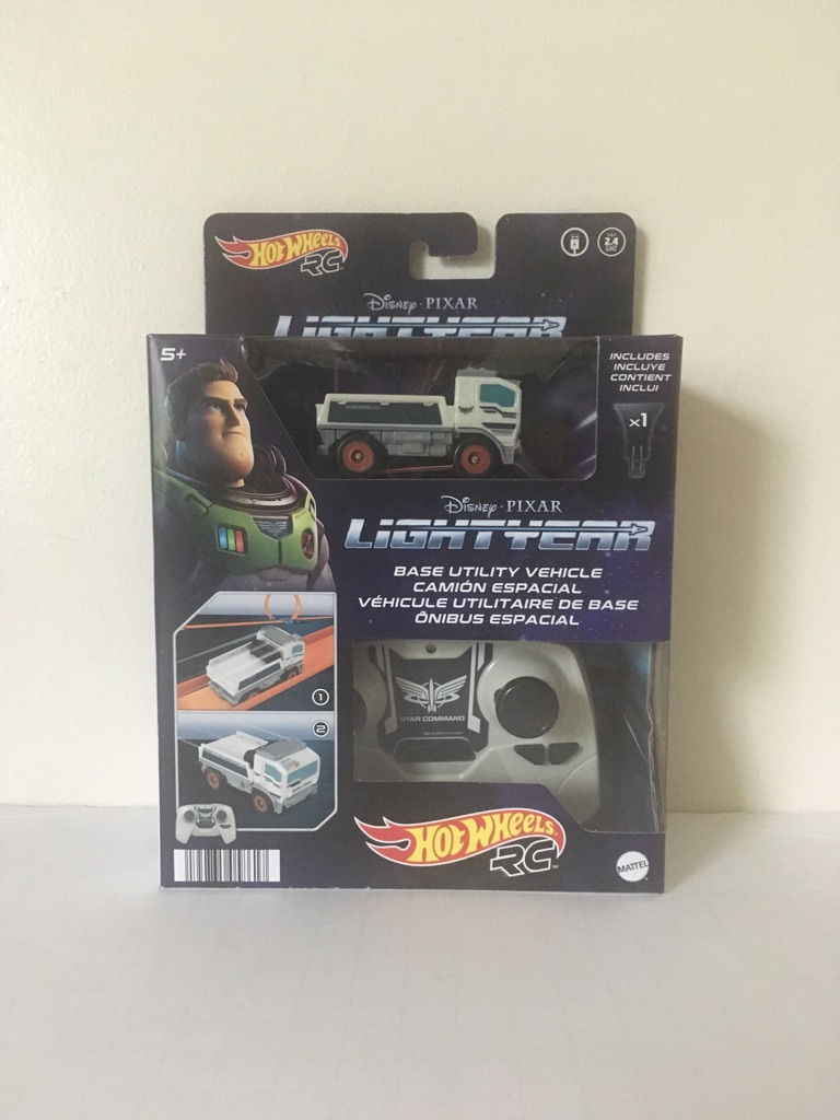 Mattel HotWheels Disney Pixar LightYear Base Utility Remote Control ...