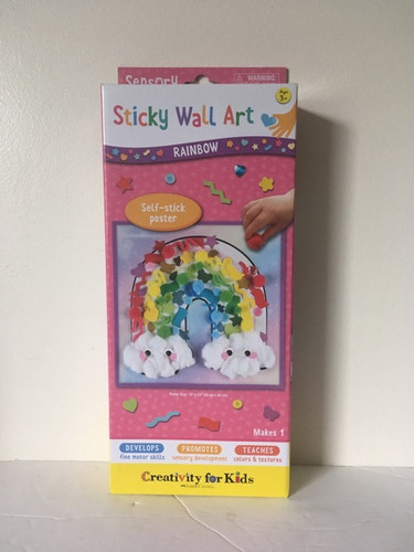Creativity for Kids Sticky Wall Art - Rainbow | Hobby House Toys