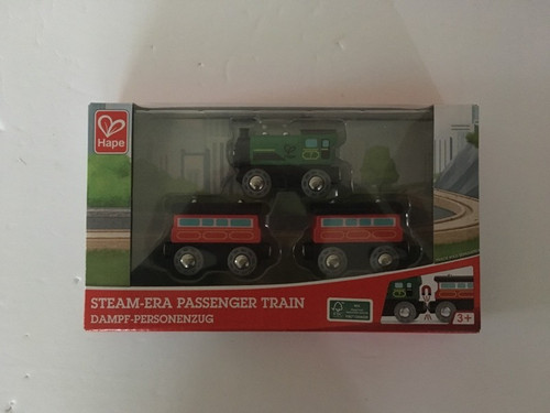 Hape Steam-ERA Passenger Train UPC #6943478018303 | Hobby House Toys
