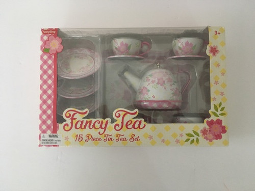 Schylling Fancy Tea Set UPC #019649234998 | Hobby House Toys