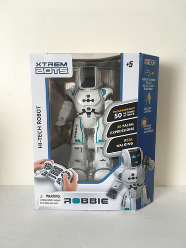 PlayVisions Robbie Hi-Tech STEM Robot UPC #8436536808315 | Hobby House Toys