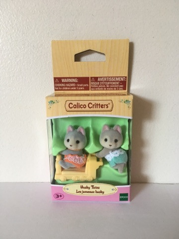 Calico Critters Husky Twins Set | Hobby House Toys