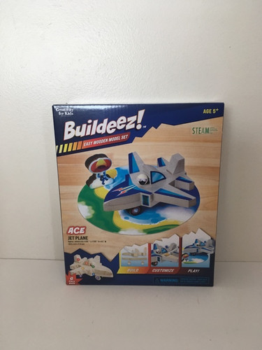 Creativity for Kids Buildeez! Ace Jet Plane Model Set UPC #092633320792 ...