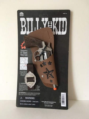 Parris Billy the Kid Pistol UPC #047379046178 | Hobby House Toys