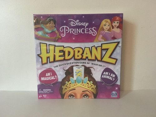 Spin Master Disney Princess Hedbanz Game UPC #778988397008 | Hobby ...