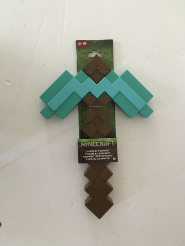 Mattel Minecraft Diamond Pickaxe UPC #194735117406 | Hobby House Toys