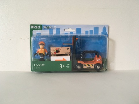 Brio World Forklift #33573 UPC #7312350335736 | Hobby House Toys