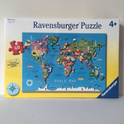 Ravensburger World Map Puzzle | Mysite