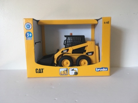 Bruder CAT Skid Steer Loader #02482 UPC #4001702024826 | Hobby House Toys