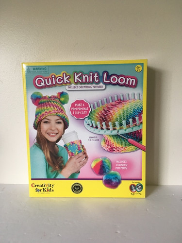 Creativity for Kids Quick Knit Loom Kit | Hobby House Toys
