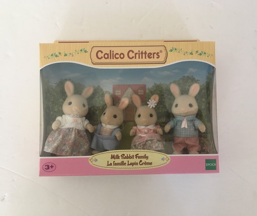 Calico Critters Milk Rabbit Family UPC #020373220751 | Hobby House Toys