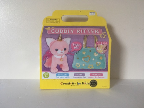 Creativity for Kids Cuddly Kitten Kit UPC #092633312575 | Hobby House Toys