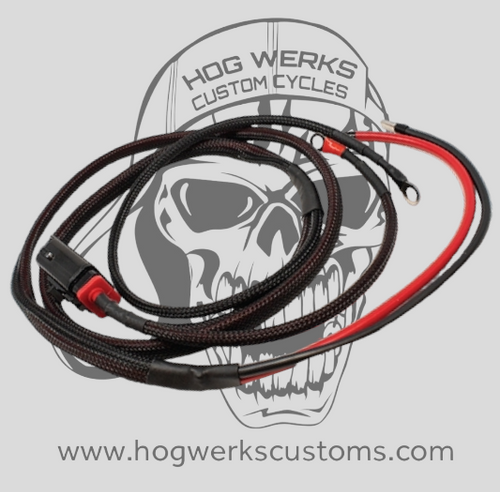 8 GUAGE POWER/GROUND HARNESS KIT FOR HD | HOG WERKS CUSTOMS