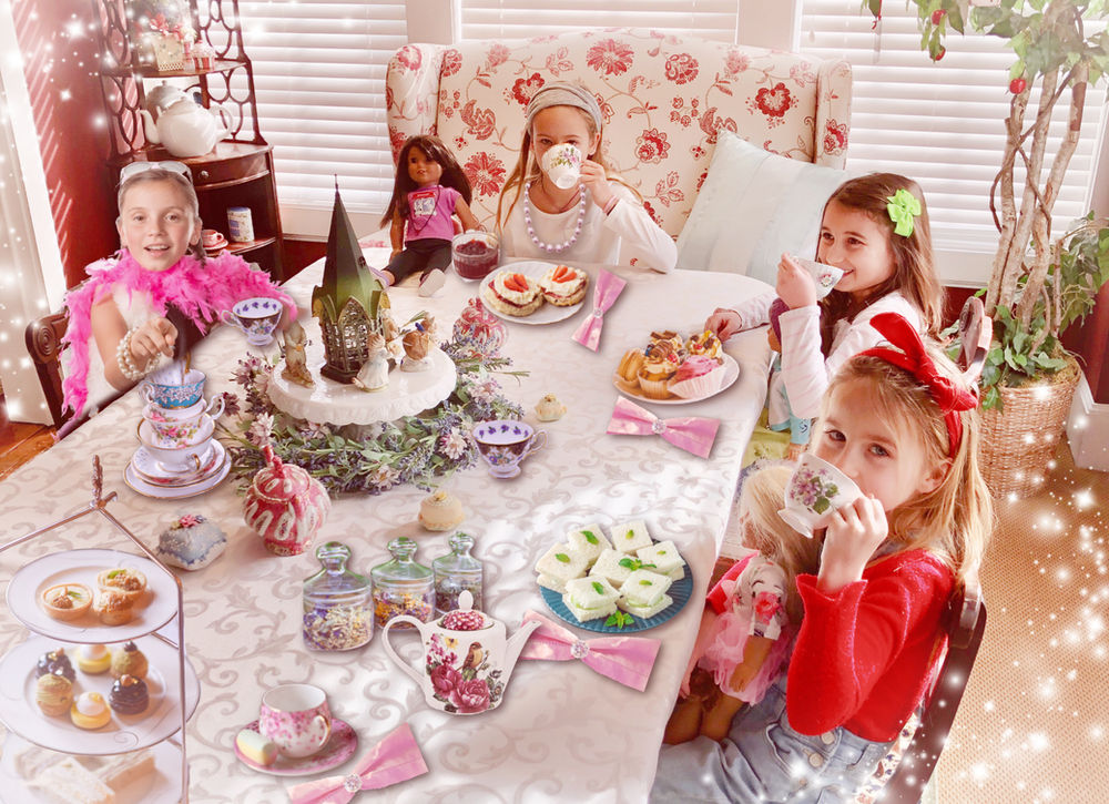 Host a Fancy Nancy Tea Party