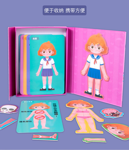 Human Body Magnetic Puzzle | deeeternity