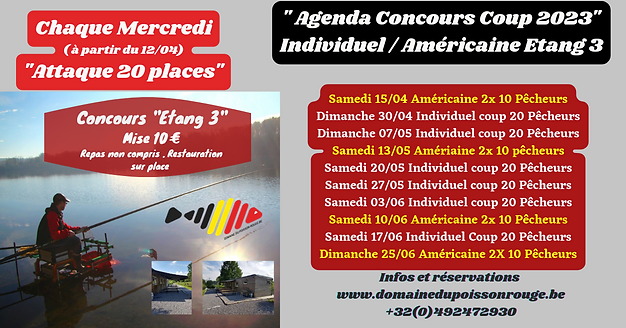 Étang De Pêche | Domaine du Poisson Rouge | Lobbes