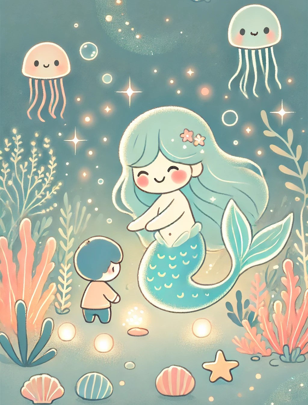 The Midnight Mermaid - Shorty story by Cherry Tales