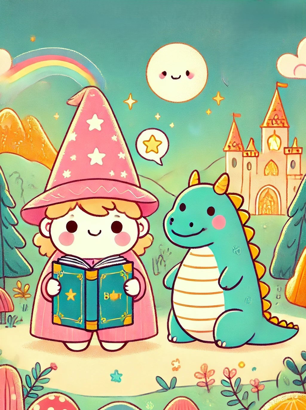 The Wandering Wizard - Shorty story by Cherry Tales